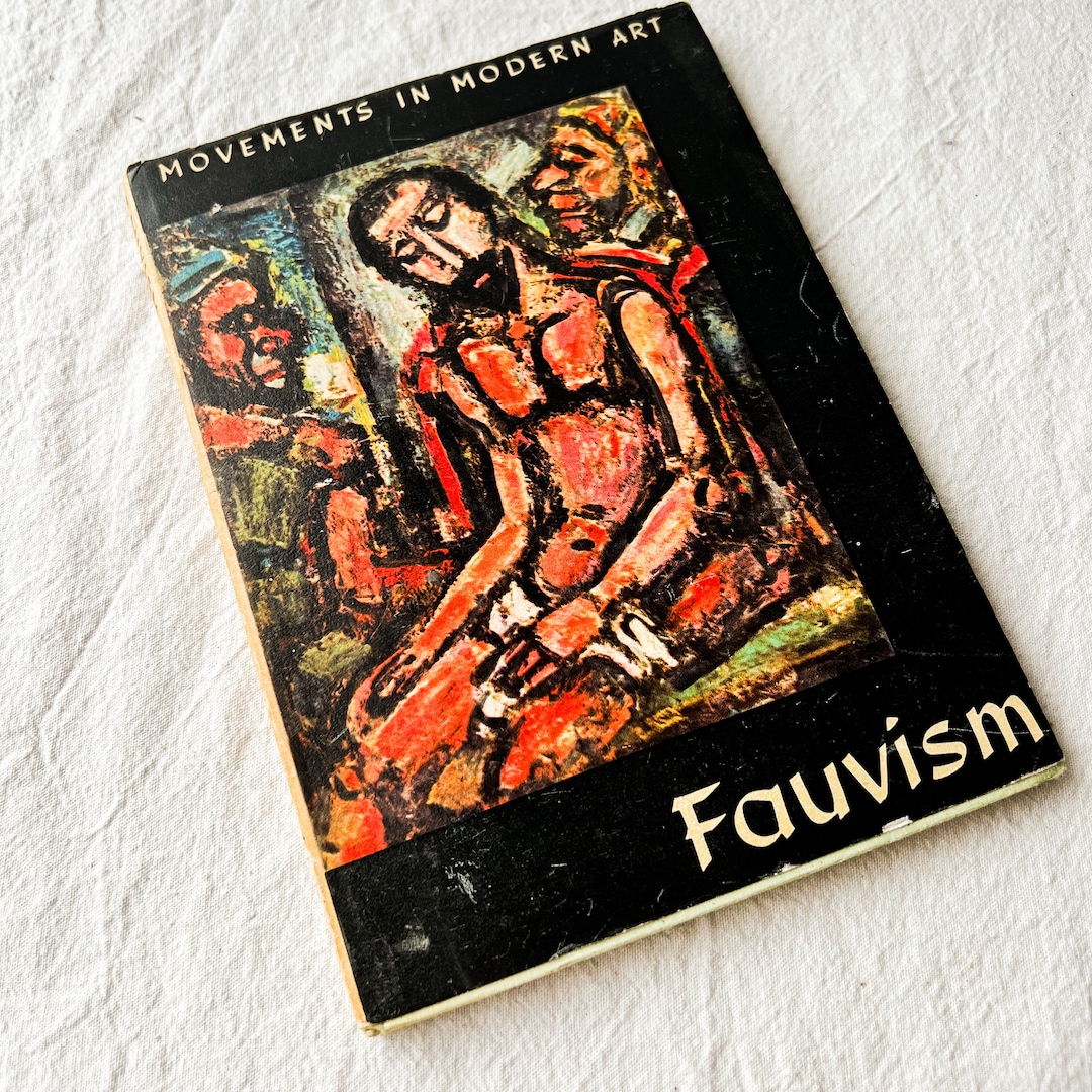 Vintage Hard Cover Book Movements in Modern Art Fauvism - Etsy