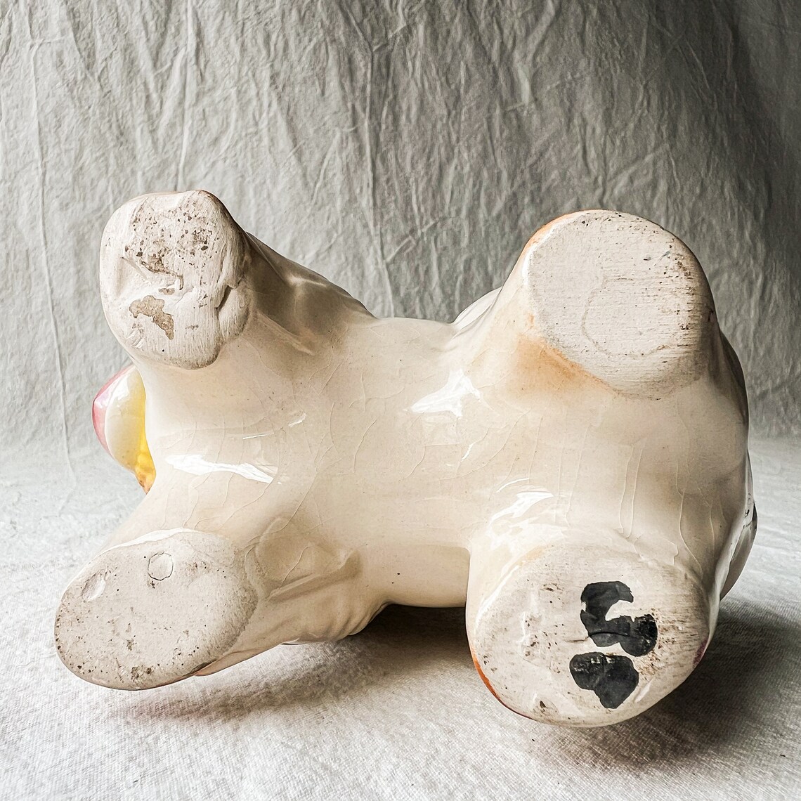 Vintage Kitsch Ceramic Donkey Money Box Bank - Etsy