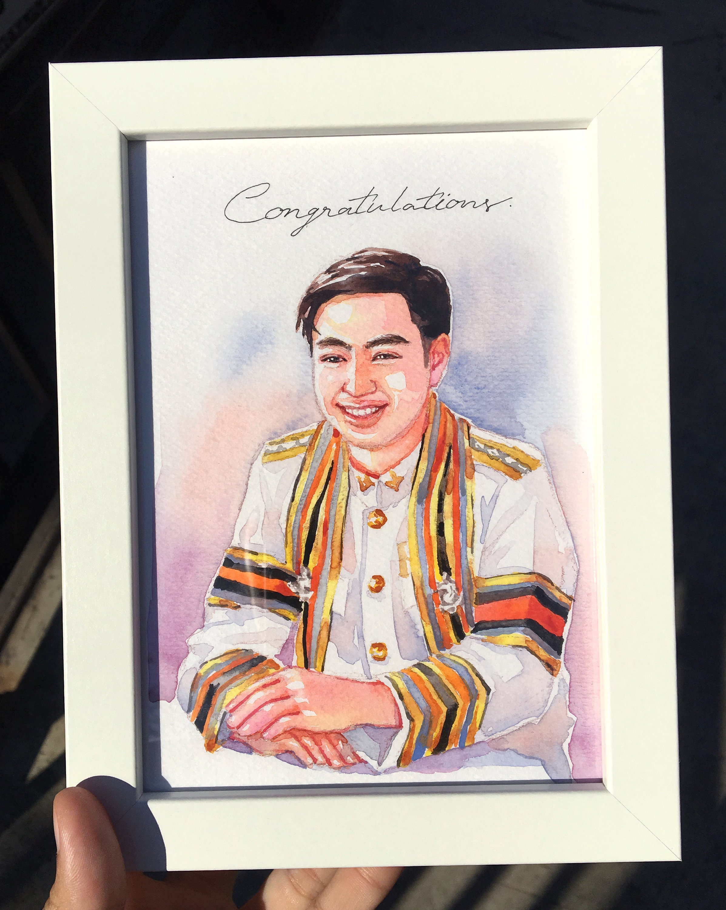 Graduation Gift Congratulations Gift Custom Portrait - Etsy