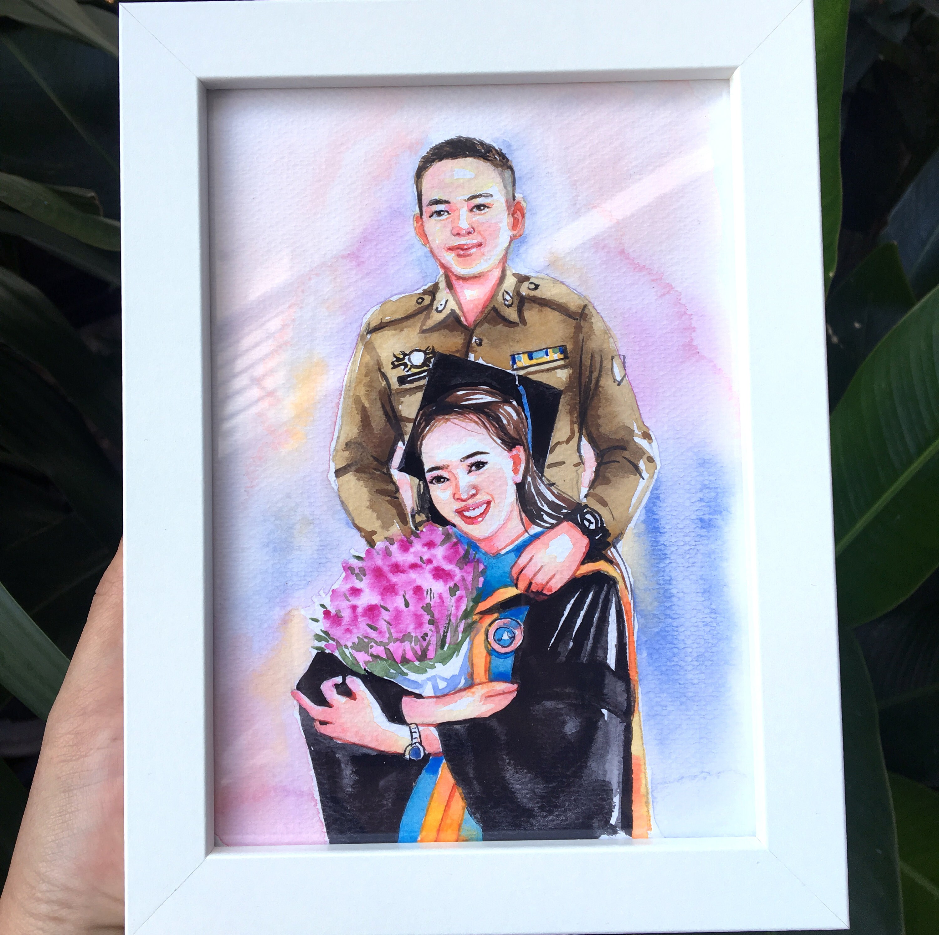 Graduation Gift Congratulations Gift Custom Portrait - Etsy