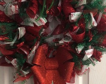 A Candle Lit Holiday Wreath - Etsy