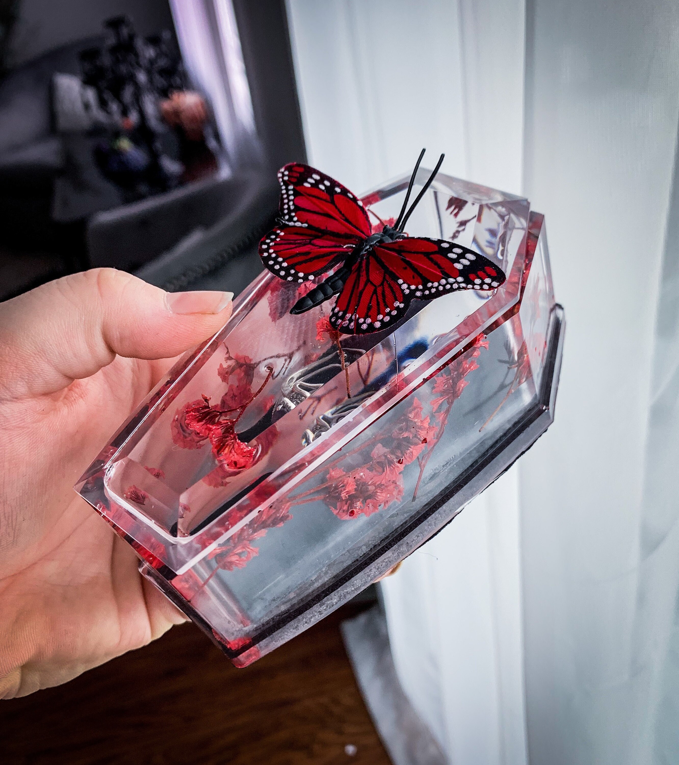 Custom Coffin Jewelry Box | Etsy