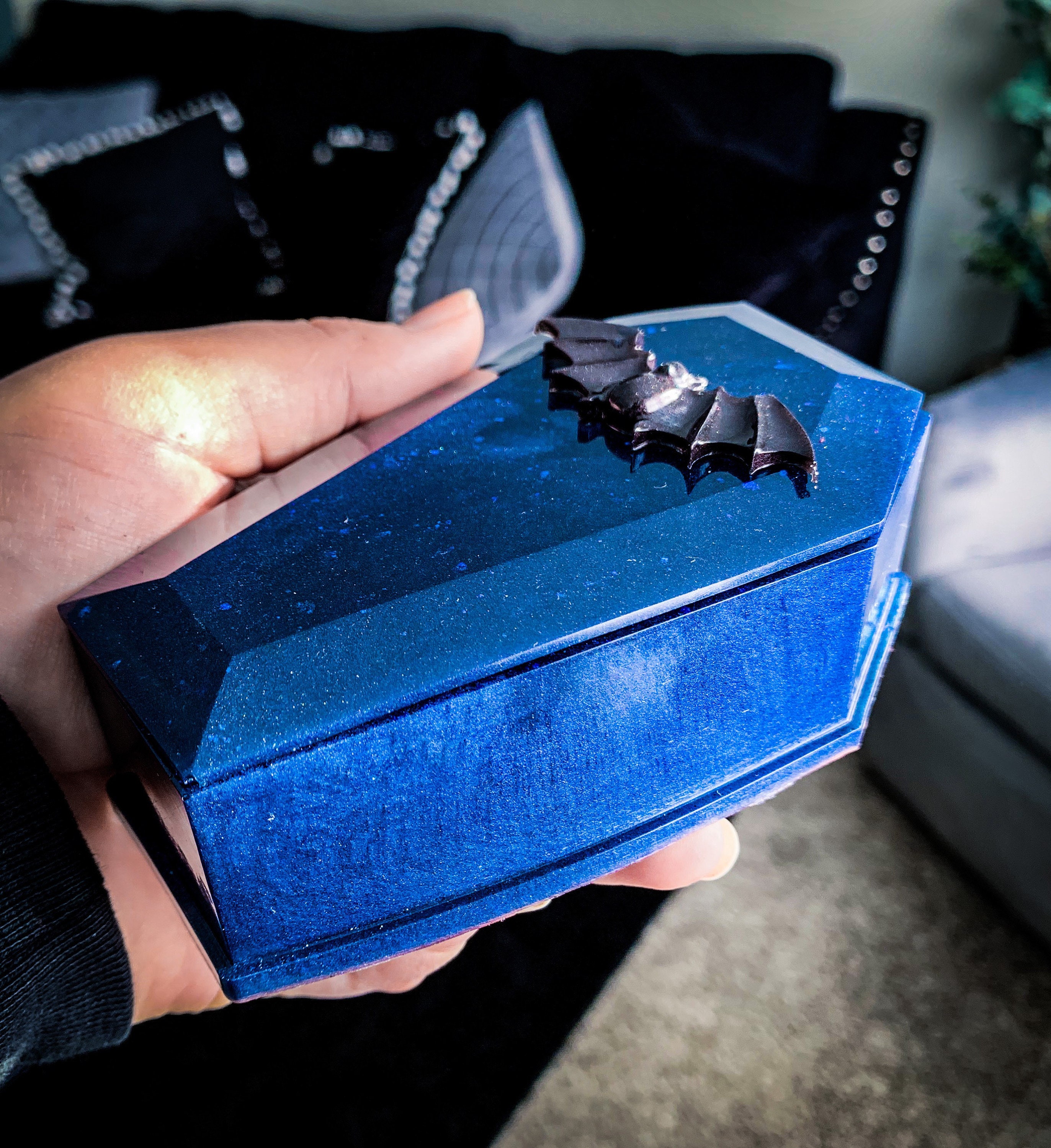 Custom Coffin Jewelry Box | Etsy