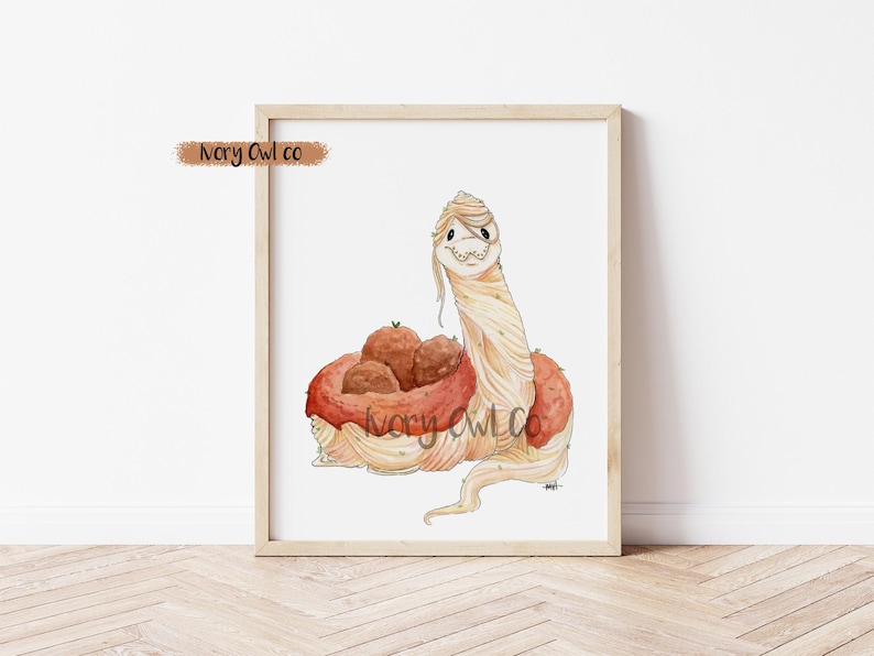 Spaghetti Snake Print - Etsy