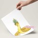Pineapple Snake Print - Etsy