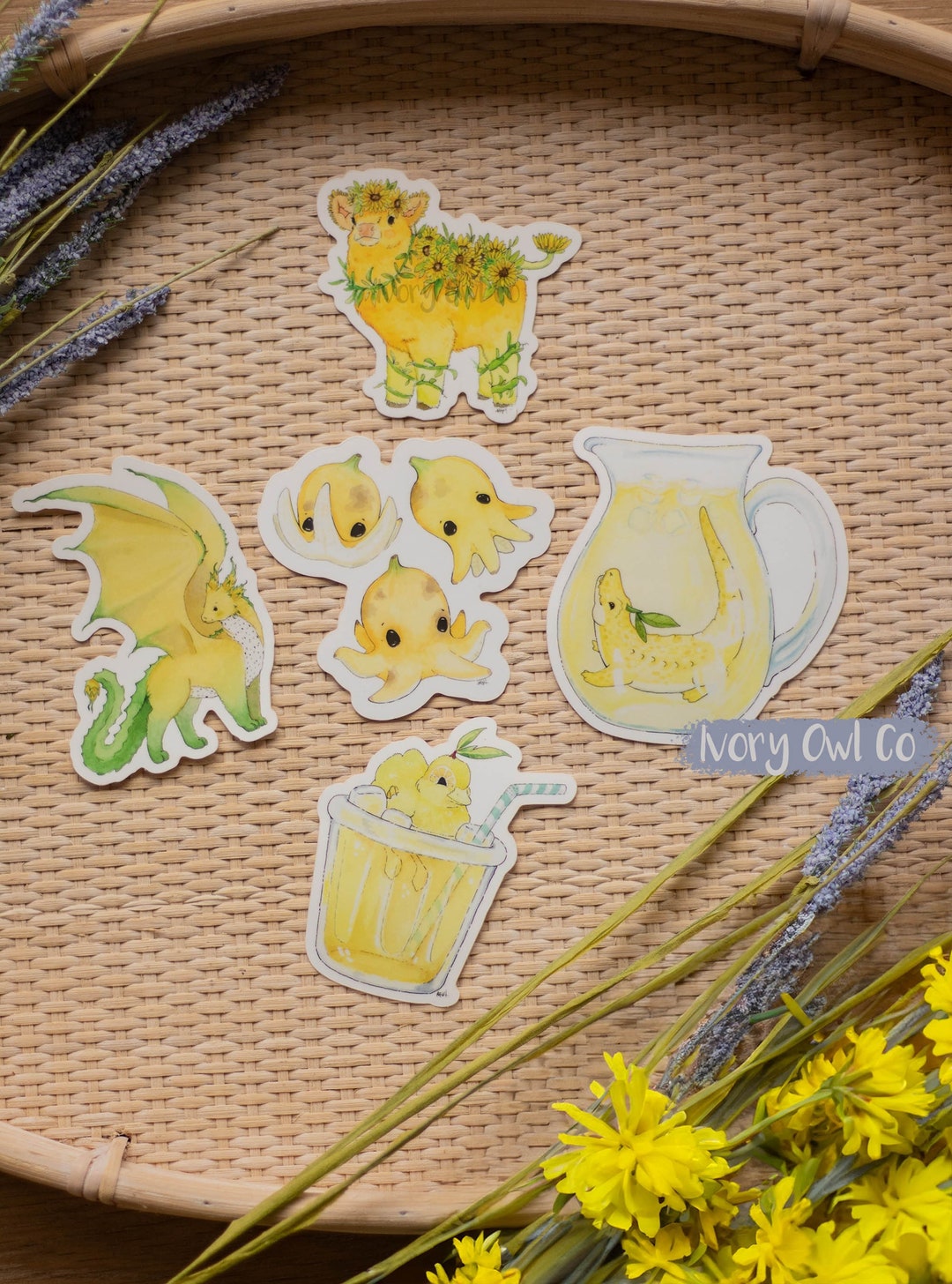The Yellow 5 Sticker Pack - Etsy