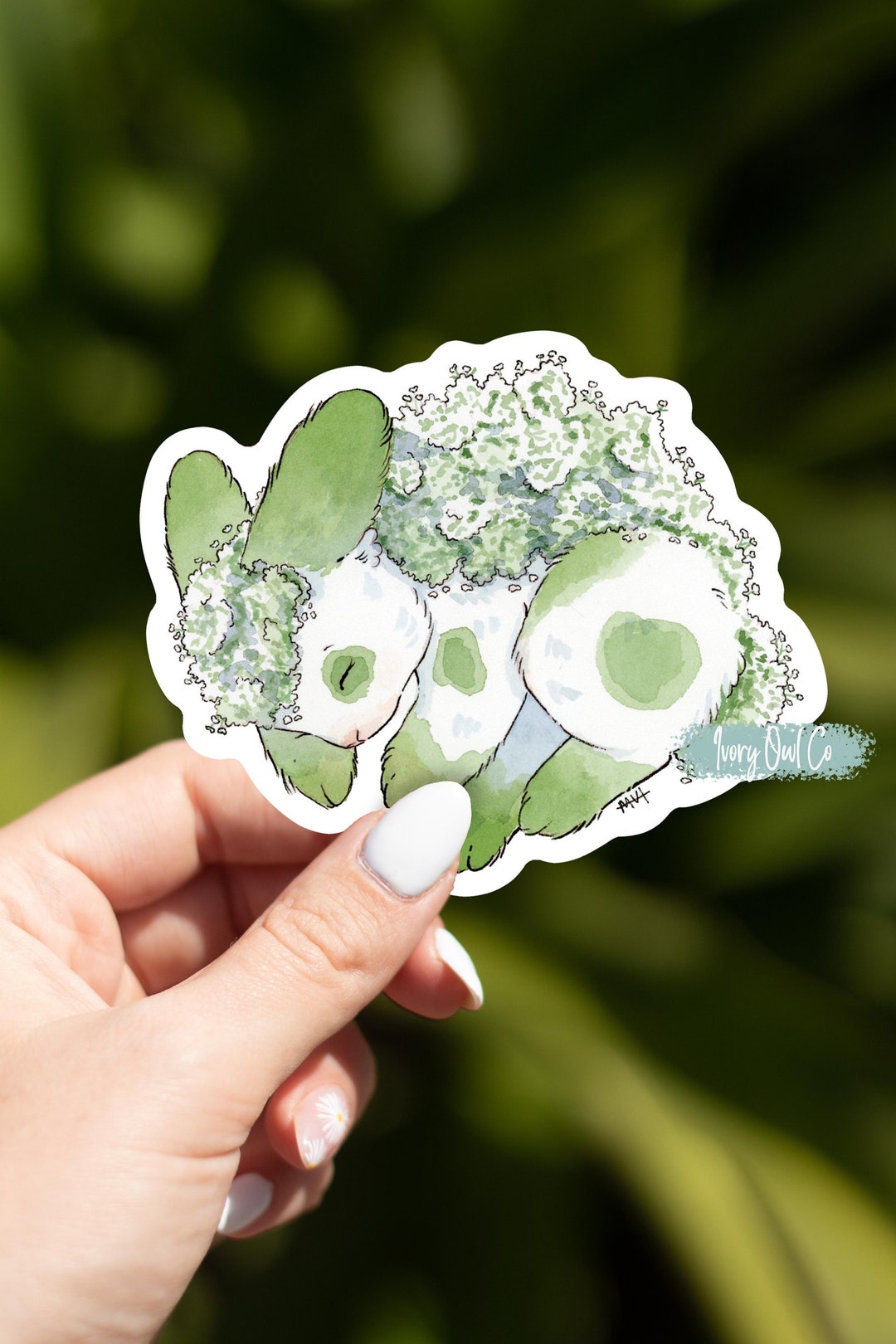 Babys Breath Bunny Sticker - Etsy