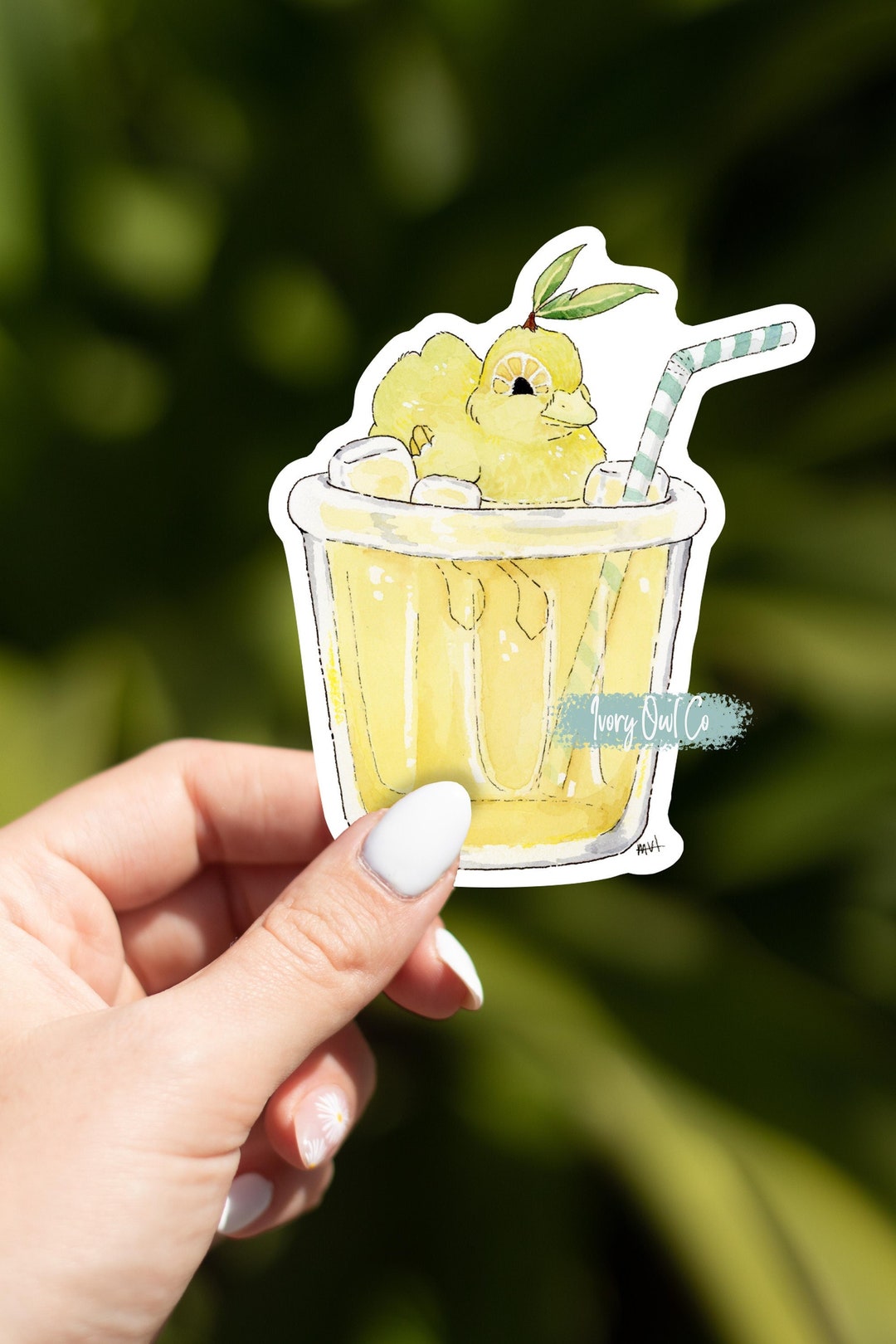 Lemon Duck Sticker - Etsy