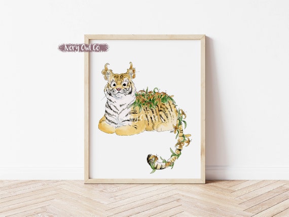 Tiger Lily Print - Etsy