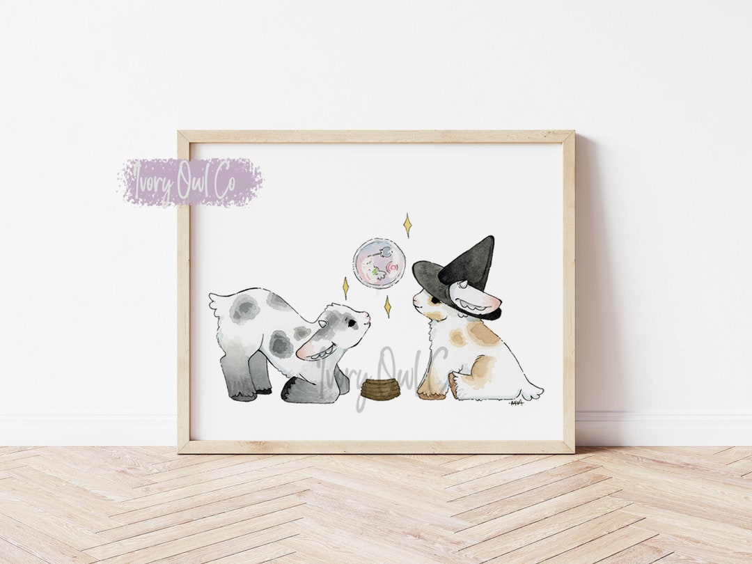 Witch Goats Print - Etsy