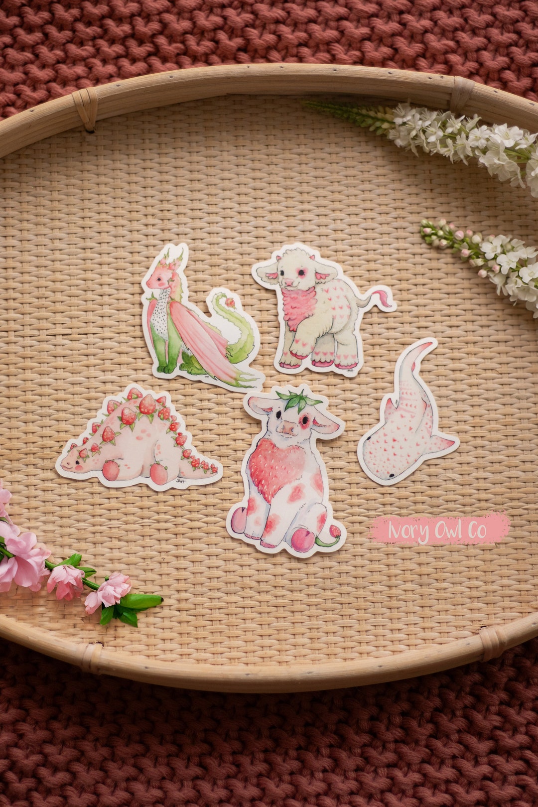 The Pink 5 Sticker Pack - Etsy