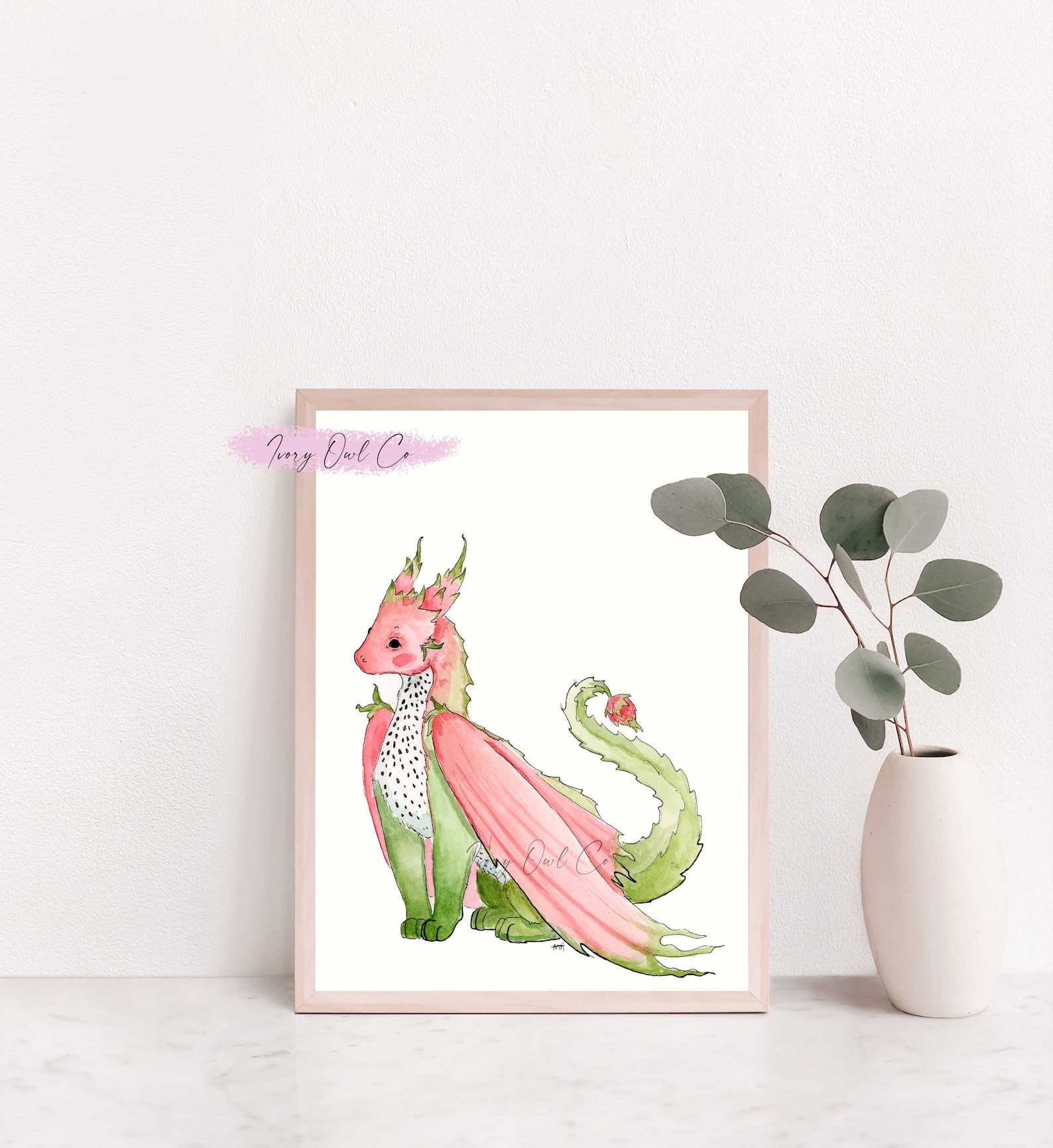 Dragonfruit Print - Etsy