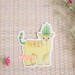 Pineapple Cow Sticker - Etsy