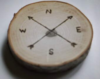 Burning Compass - Etsy