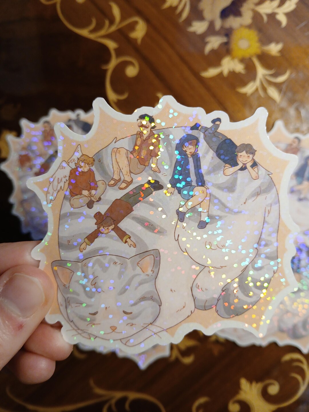 Boatem Hermitcraft Holographic Sticker !! - Etsy