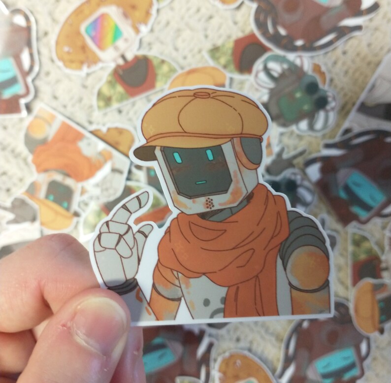 Outsiders Stray Stickers // Zbaltazar, Momo, Clementine, Doc - Etsy