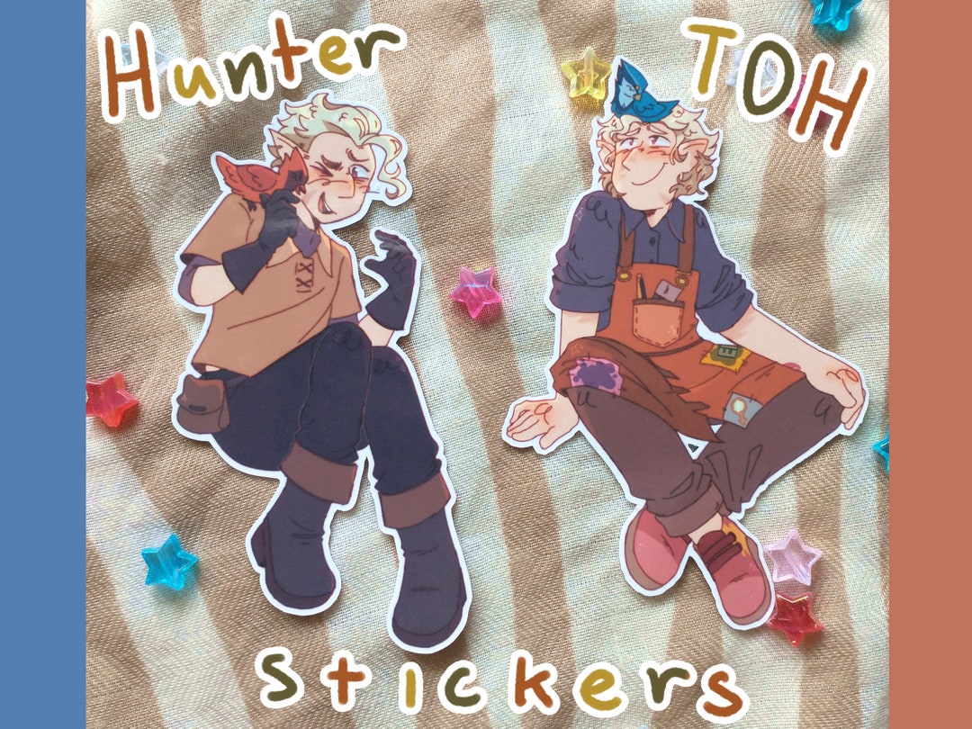 Hunter the Owl House Stickers - Etsy