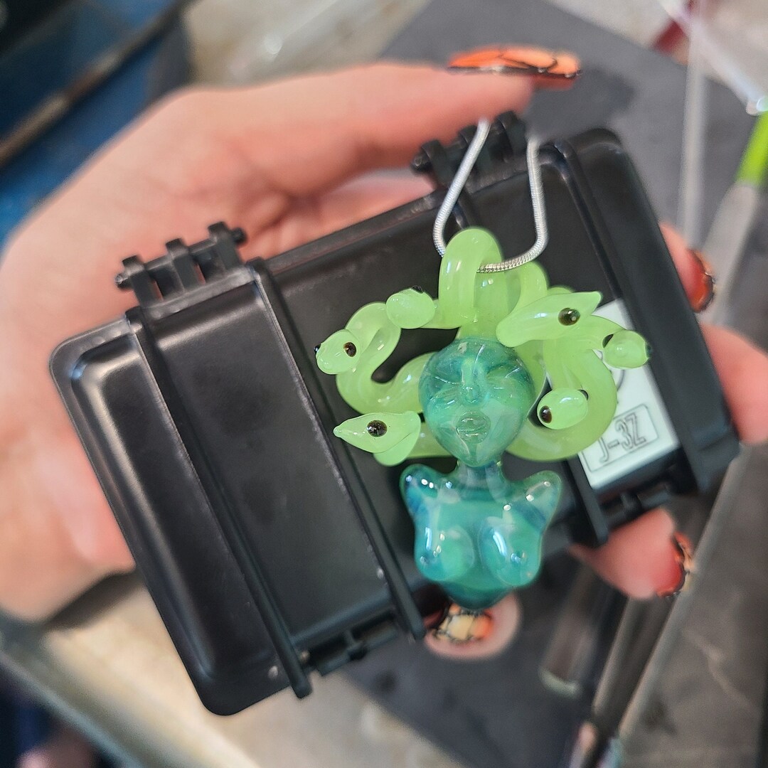 Custom Mini Medusa Pendant - Etsy