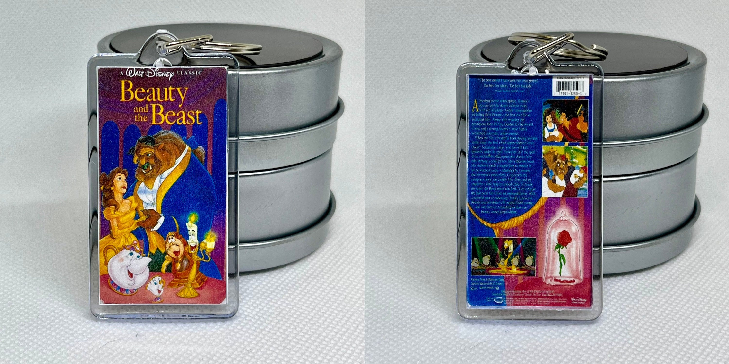 5 Styles - Miniature VHS Case Keychains (double-sided) (handmade) - Etsy