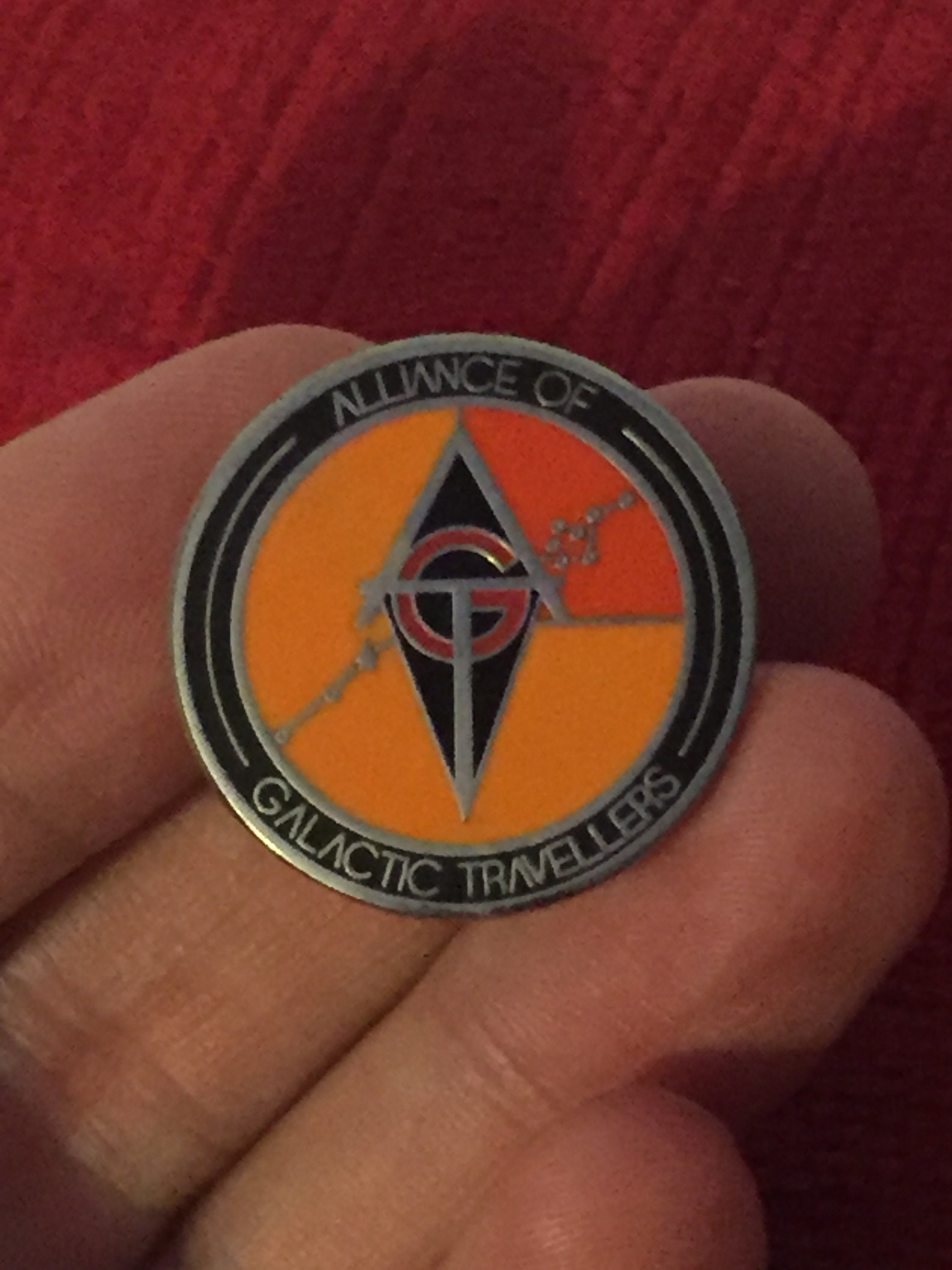 Pin Badge for the Alliance of Galactic Travellers (AGT) - a No Man's ...