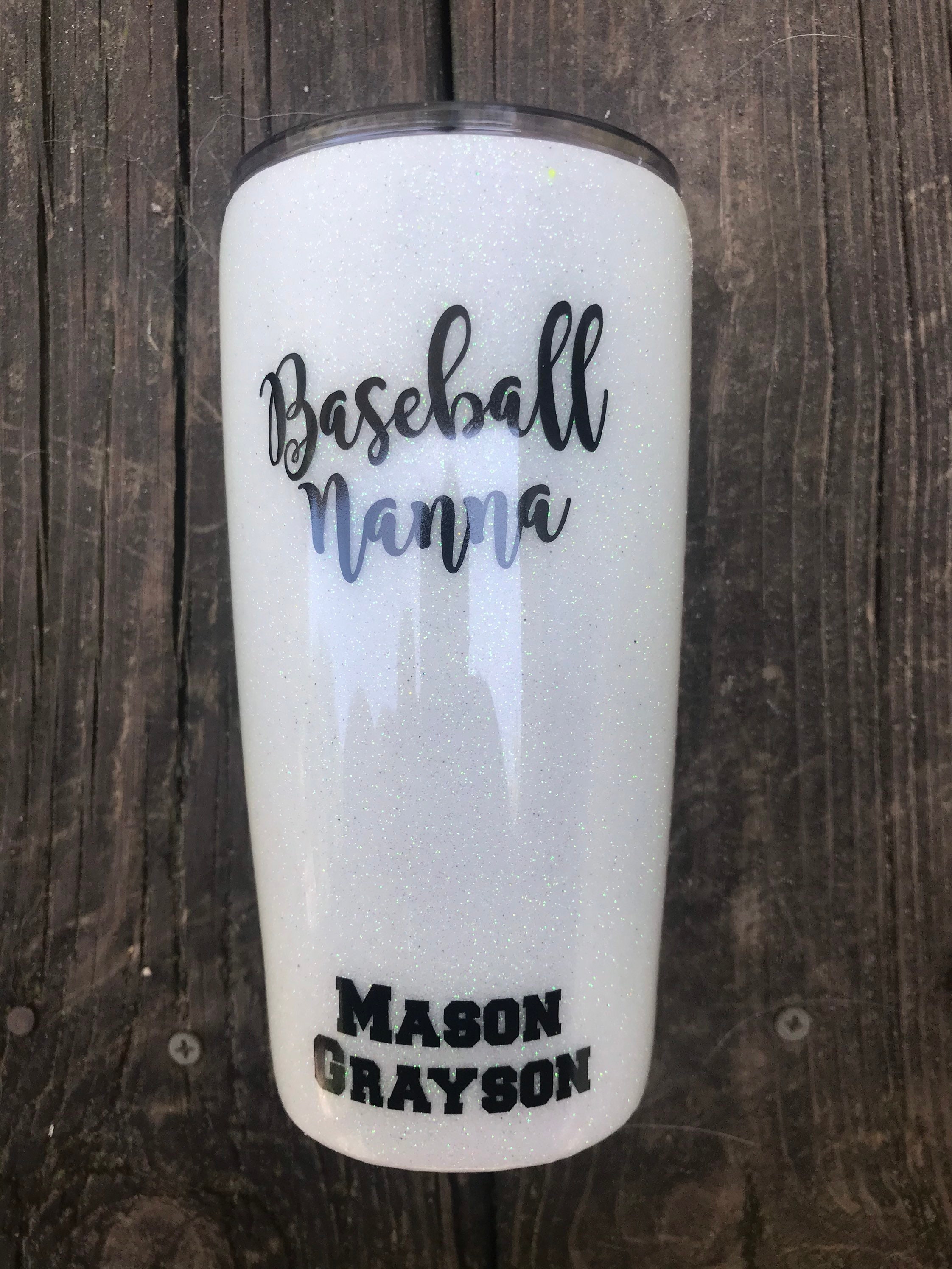 Insulated Softball Mimi Glitter Tumbler Custom Personalized - Etsy UK