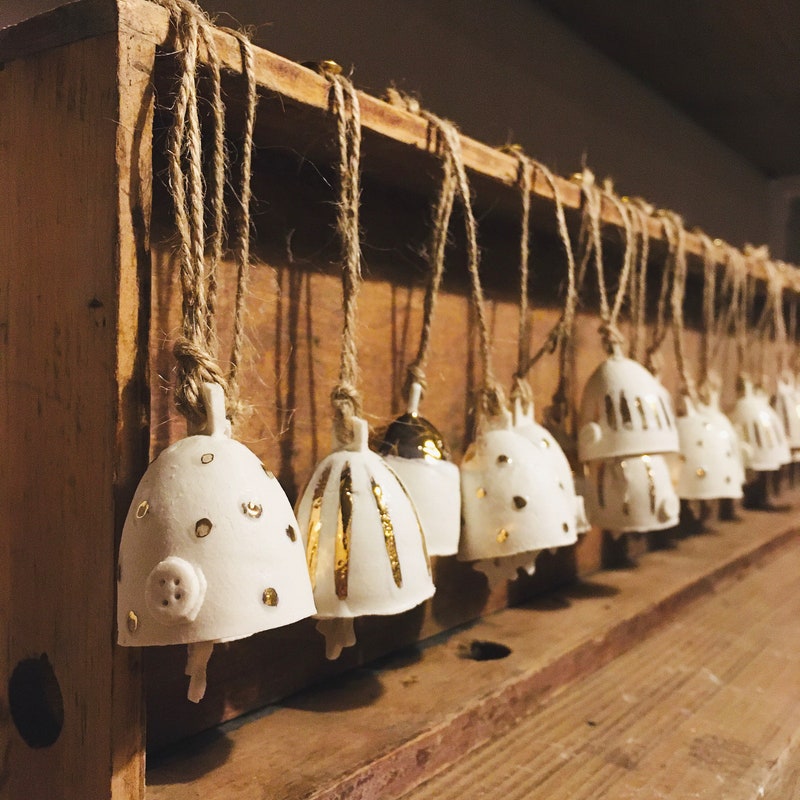 Porcelain Bells - Etsy