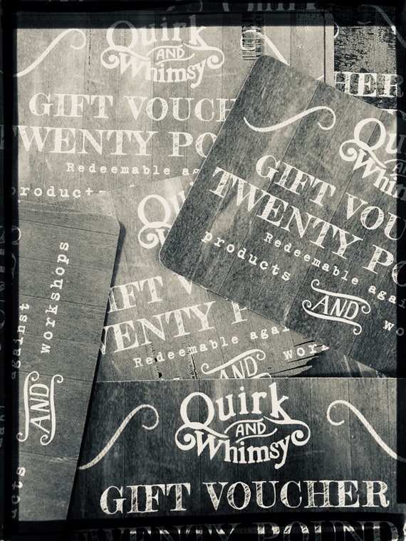 Handmade Gift Voucher Certificate | Etsy