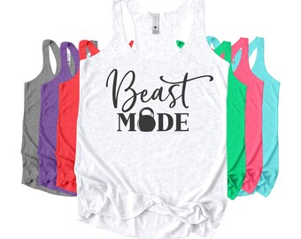 Beast Mode Tank Tops - Etsy