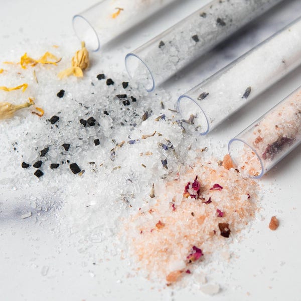 Bath Salts Tube - Etsy