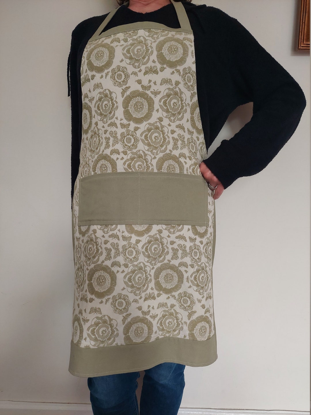 Upcycled Hand Made Repurposed Classic Apron - Etsy