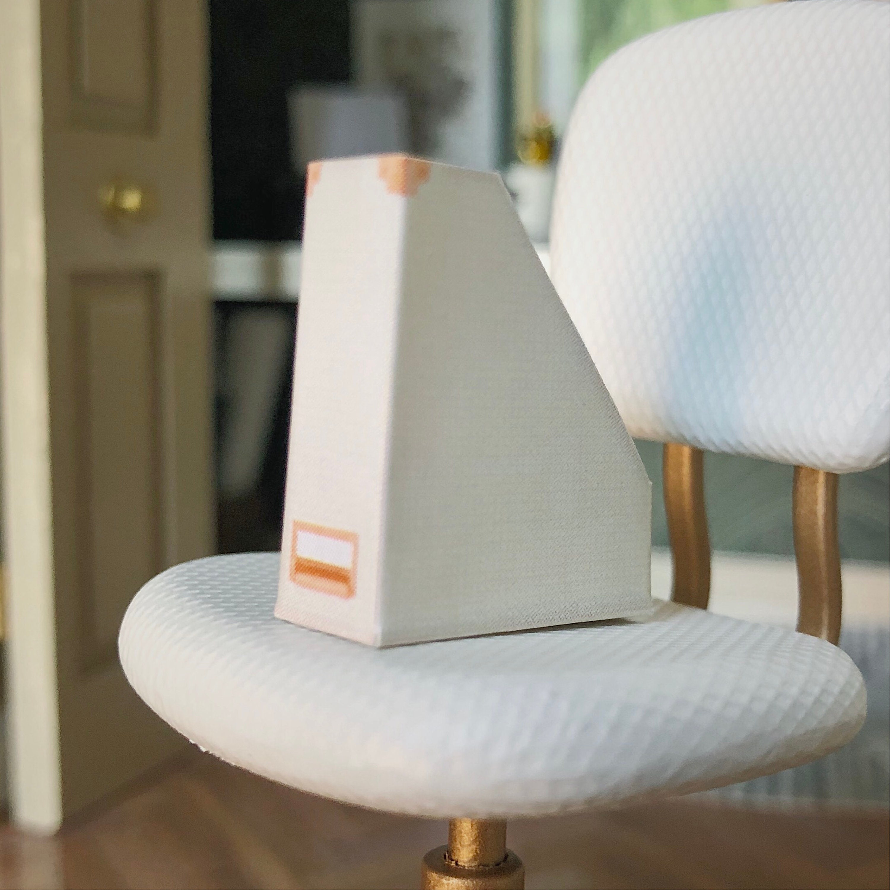 Printable Cream and Rose Gold File Boxes 1/12 Dollhouse - Etsy