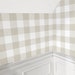 Dollhouse Neutral Check Wallpaper 1/12 Miniature Plaid 1:12 Printable ...