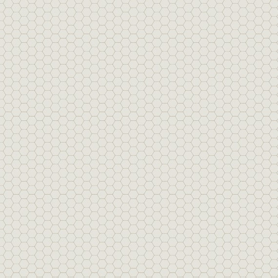 1/12 Antique White Mini Hex Mosaic Tile Dollhouse Flooring | Etsy