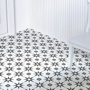 1/12 Star Cement Tile Effect Dollhouse Miniature Printable Download 8.5 ...