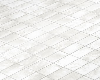 Dollhouse 1:12 Scale Midnight Blue Subway Tile Miniature Roombox ...