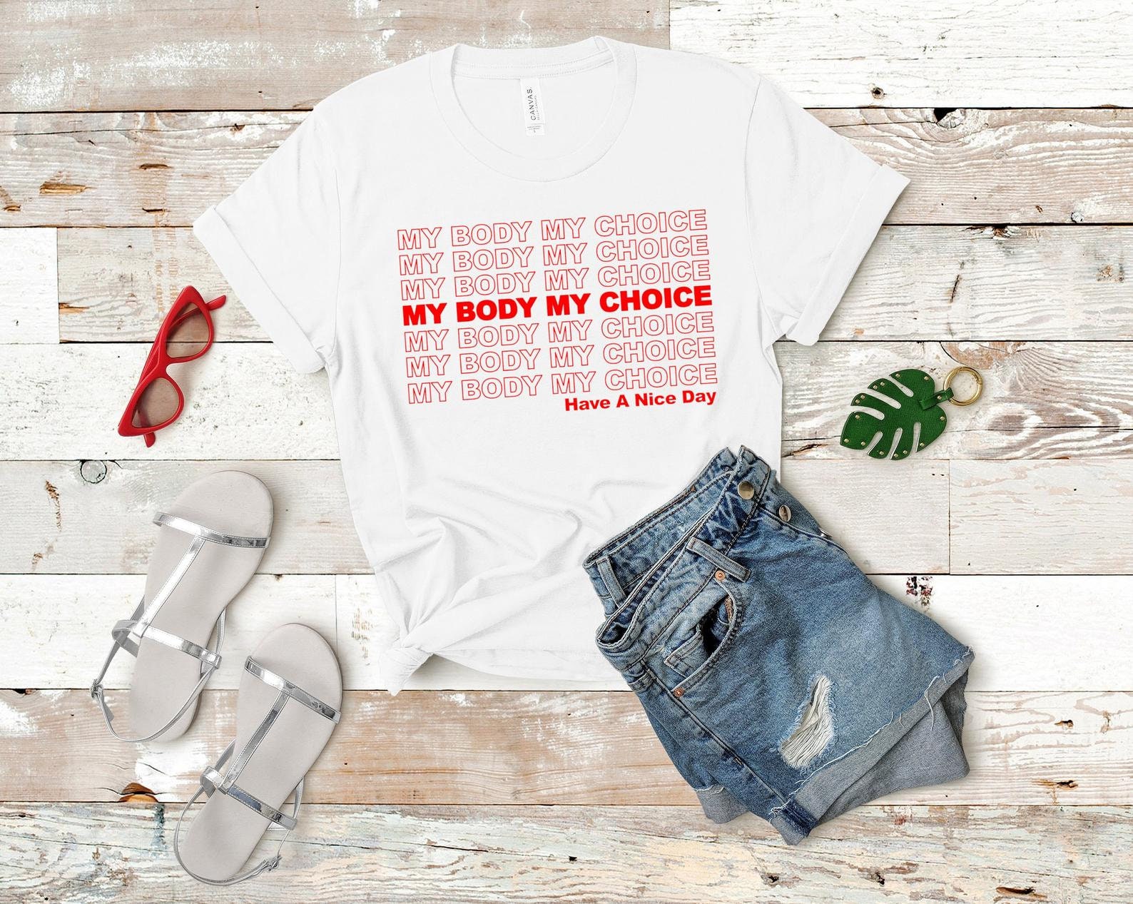 Feminist Pro Choice Shirt My Body My Choice Feminism - Etsy
