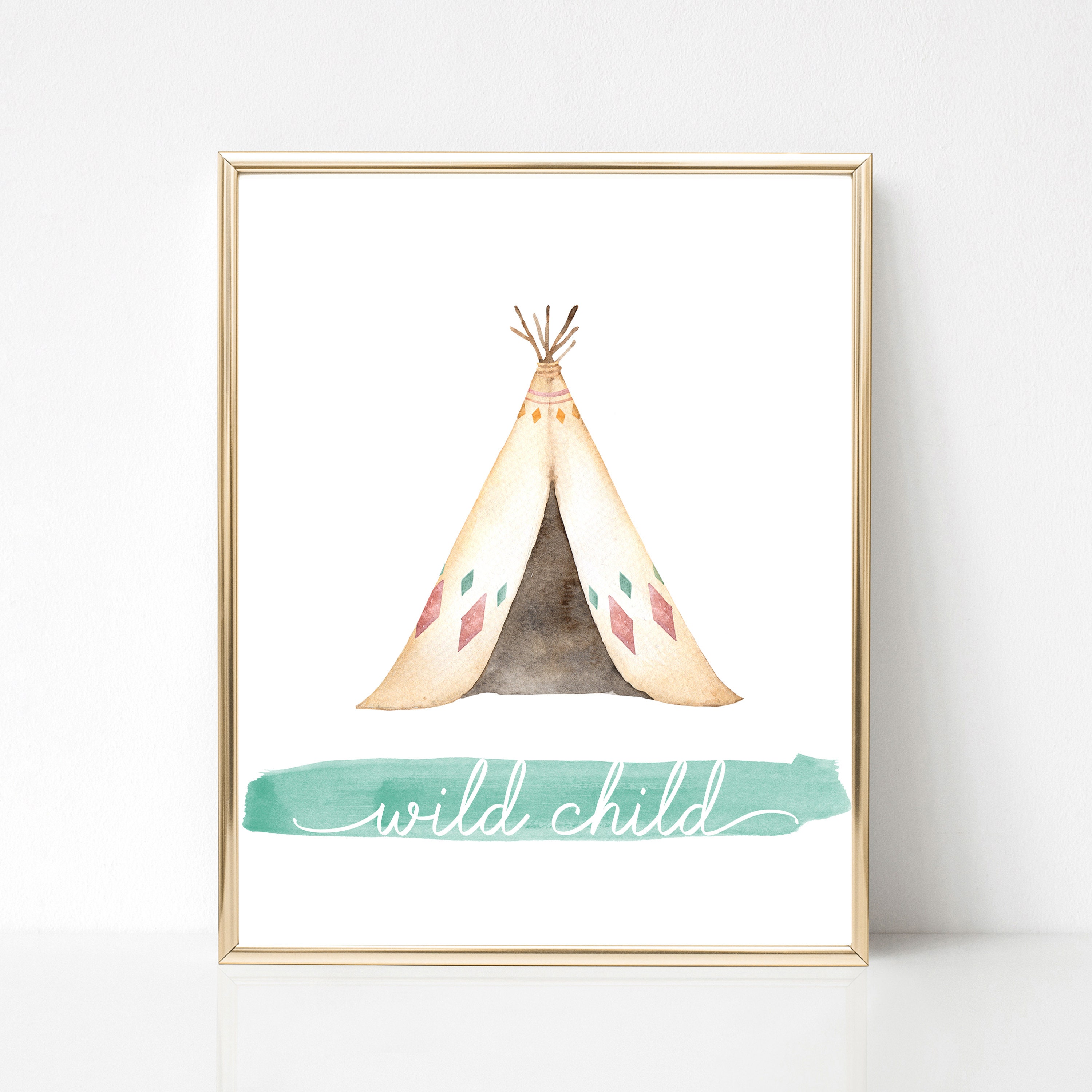 Wild Child Printable Wall Decor, Instant Download - Etsy