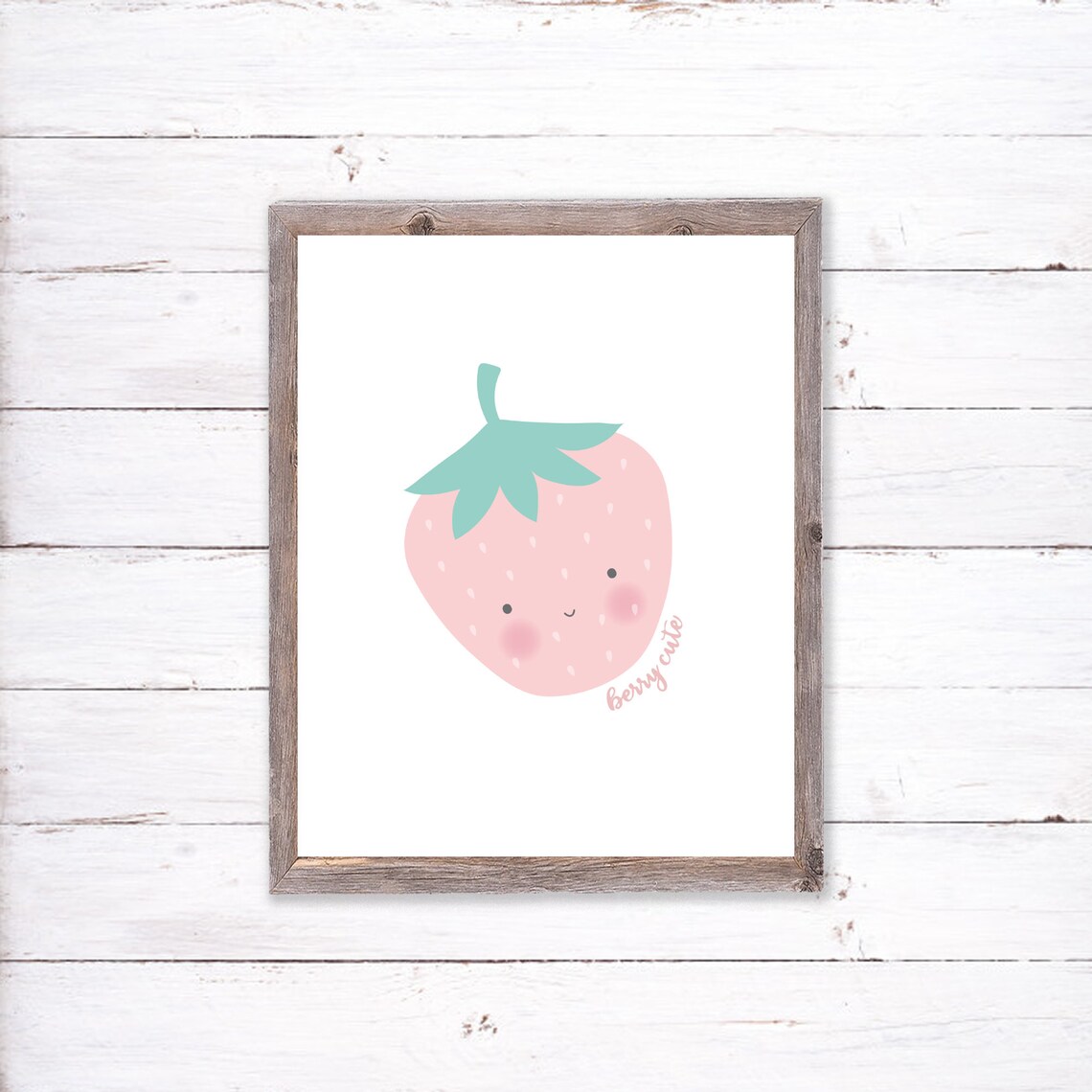 Berry Cute Printable Wall Quote Decor, Instant Download - Etsy