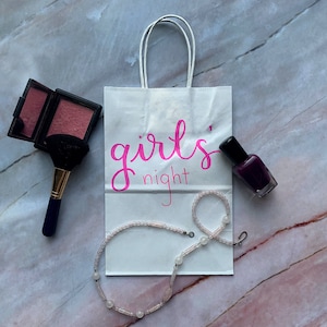 Girls' Night in Gift Bags — Medium Bachelorette Party Goodie Bags ...