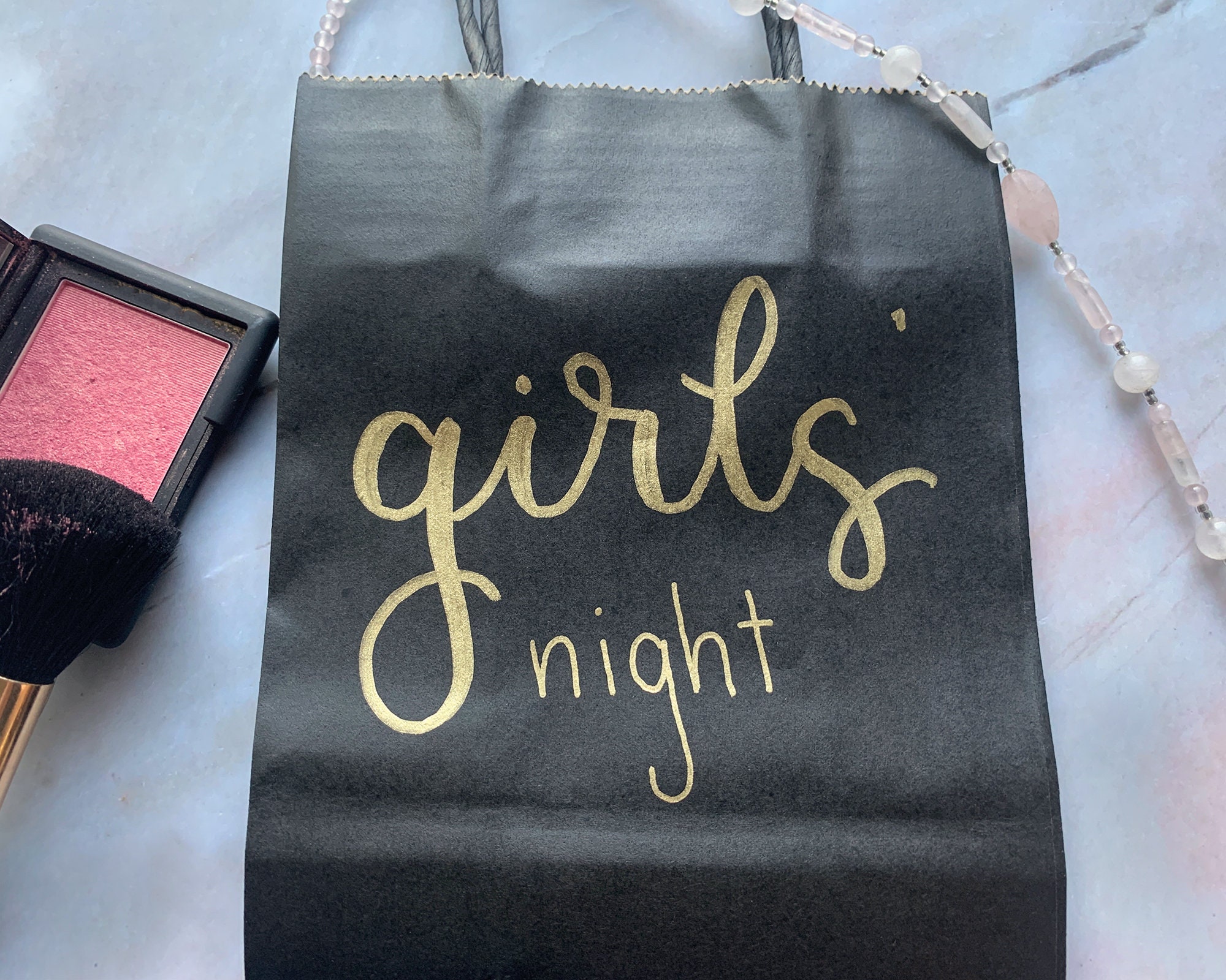 Girls' Night in Gift Bags — Medium Bachelorette Party Goodie Bags ...