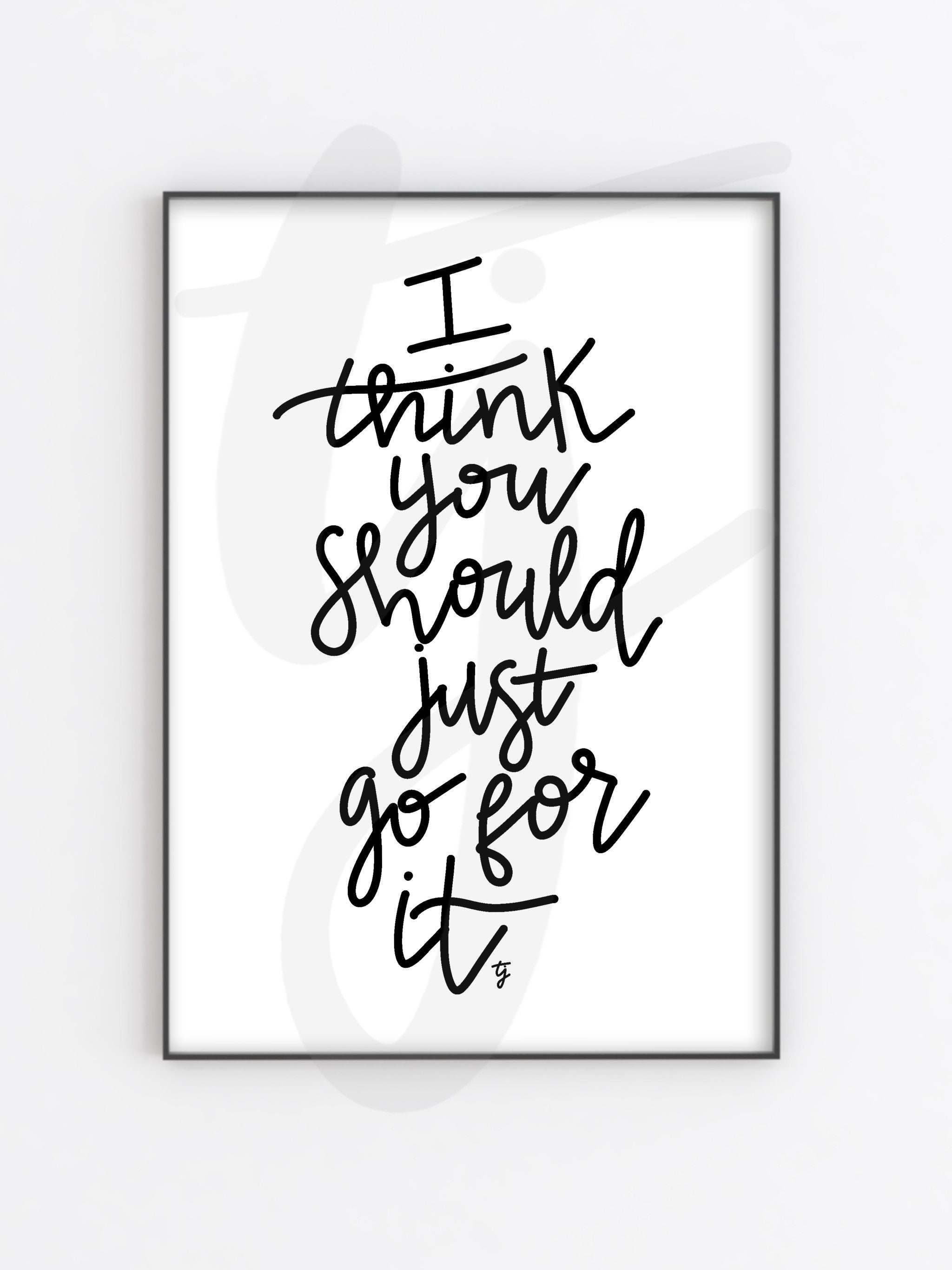 Go for It Simply Printable Instant Digital Download - Etsy