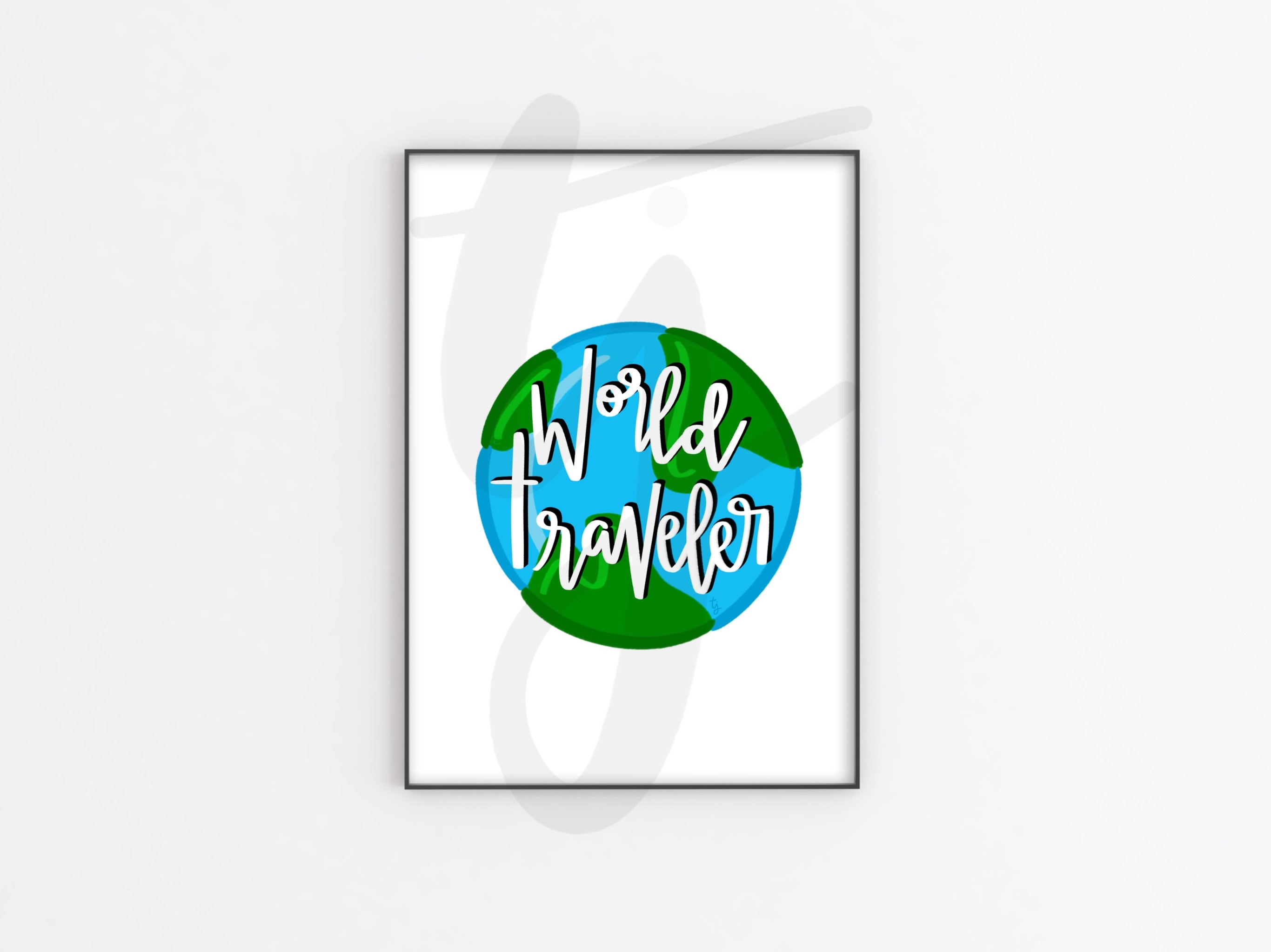 World Traveler Digital Download - Etsy