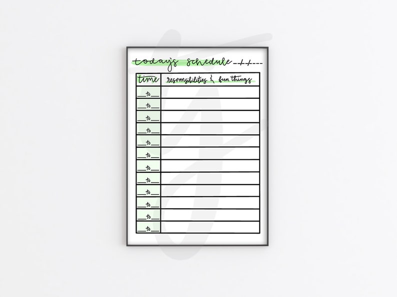 Scheduling and Planning Instant Digital Download - Etsy