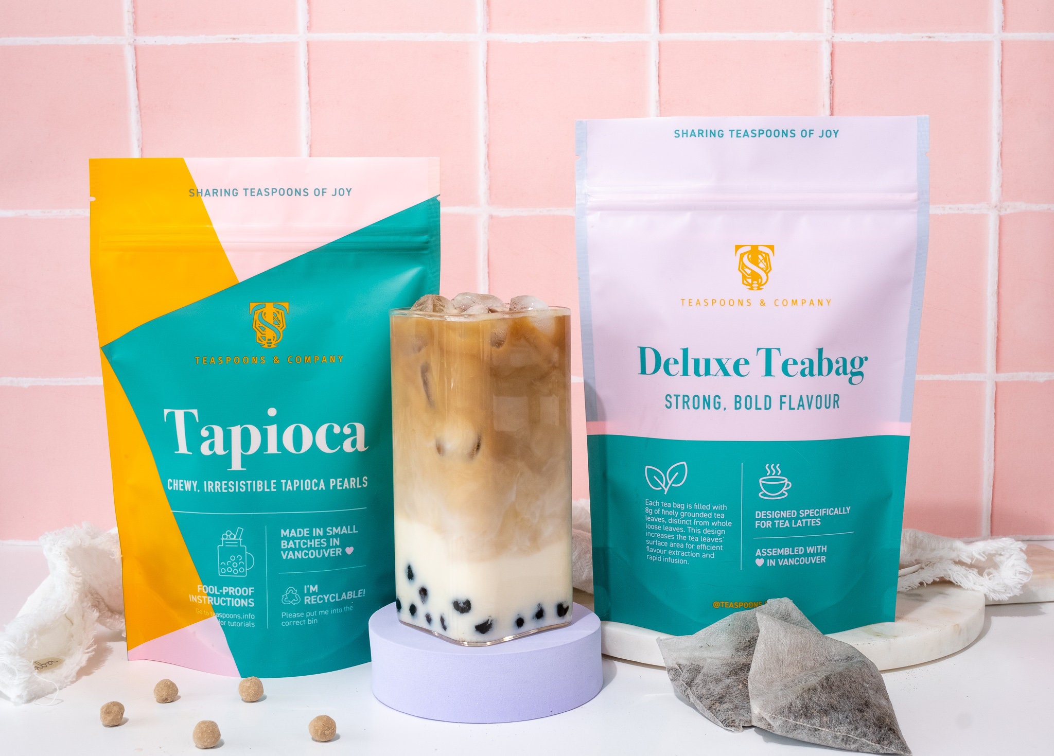 Roasted Milk Tea Boba Kit - Etsy