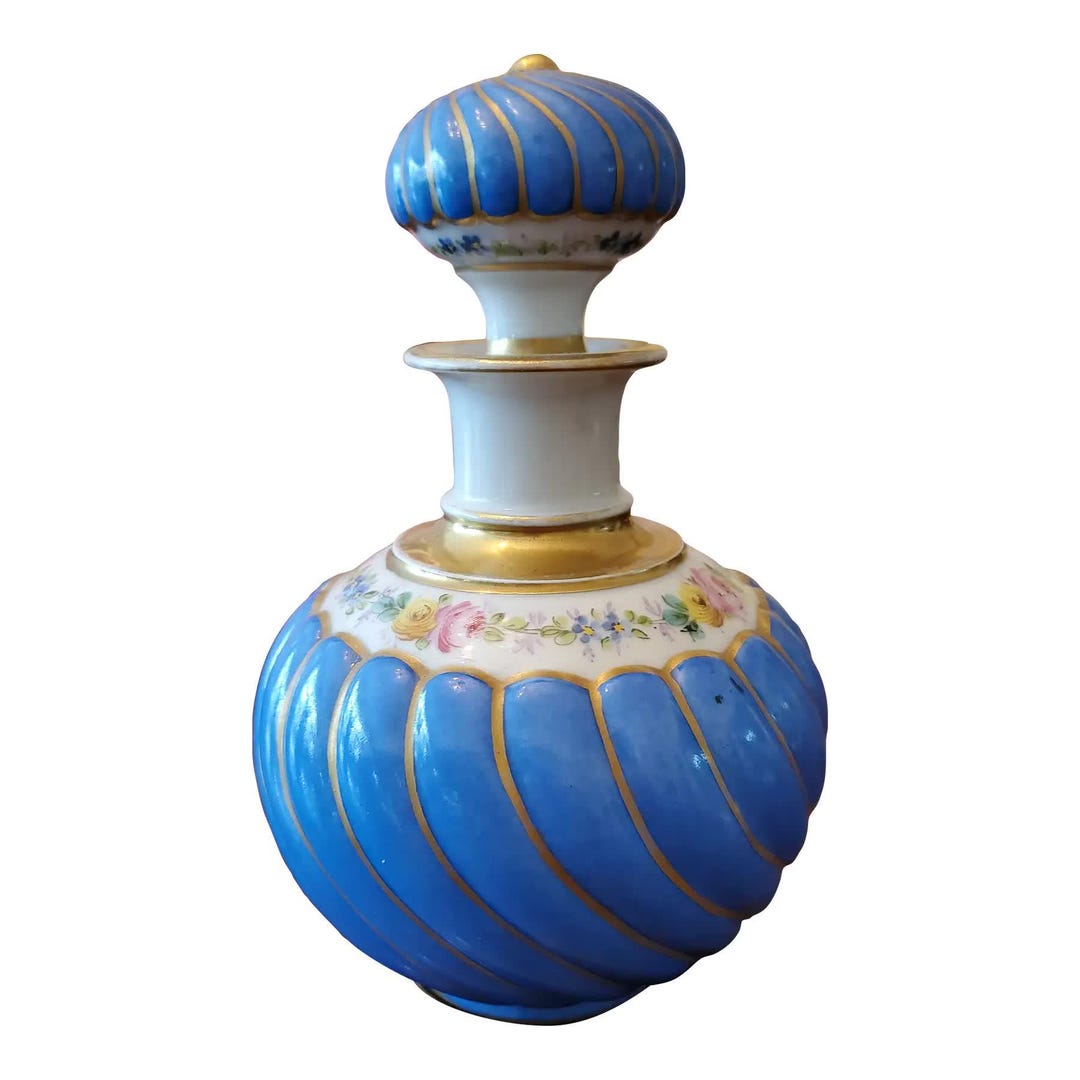 Antique Signed Jacob Petit Paris Porcelain Perfume Bottle - Etsy