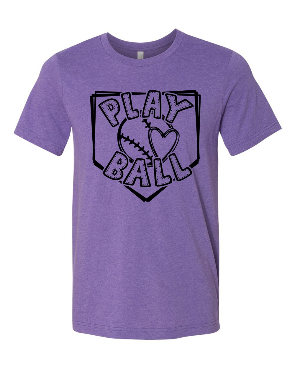 Play Ball (blk Ink) Tshirt - Etsy