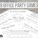 Meet and Greet Icebreaker Bingo Game, Digital Printable Games, Office ...