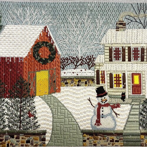 Winter Welcome Stitch Guide - Etsy