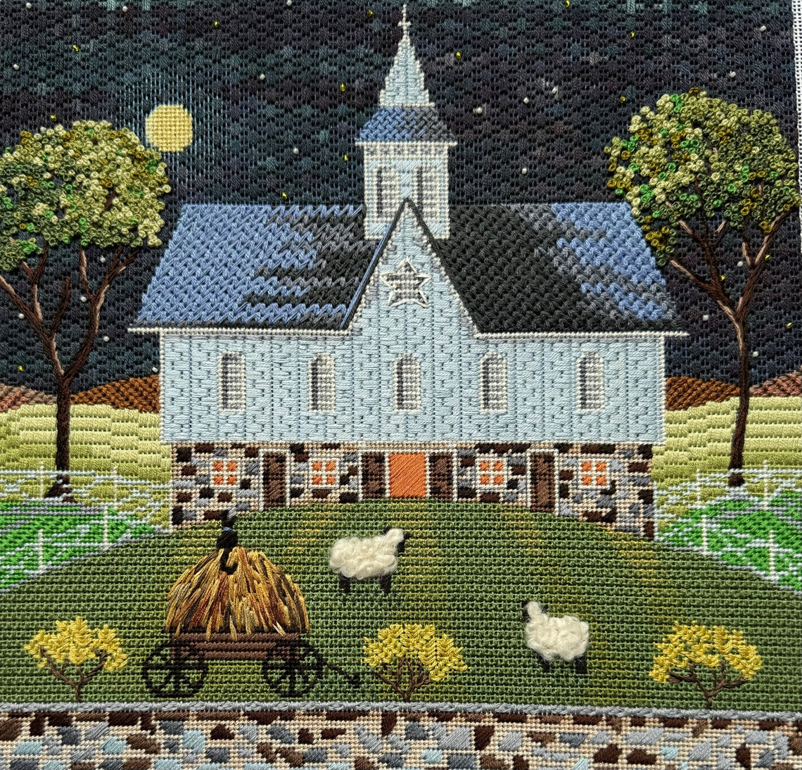 Star Barn Stitch Guide - Etsy
