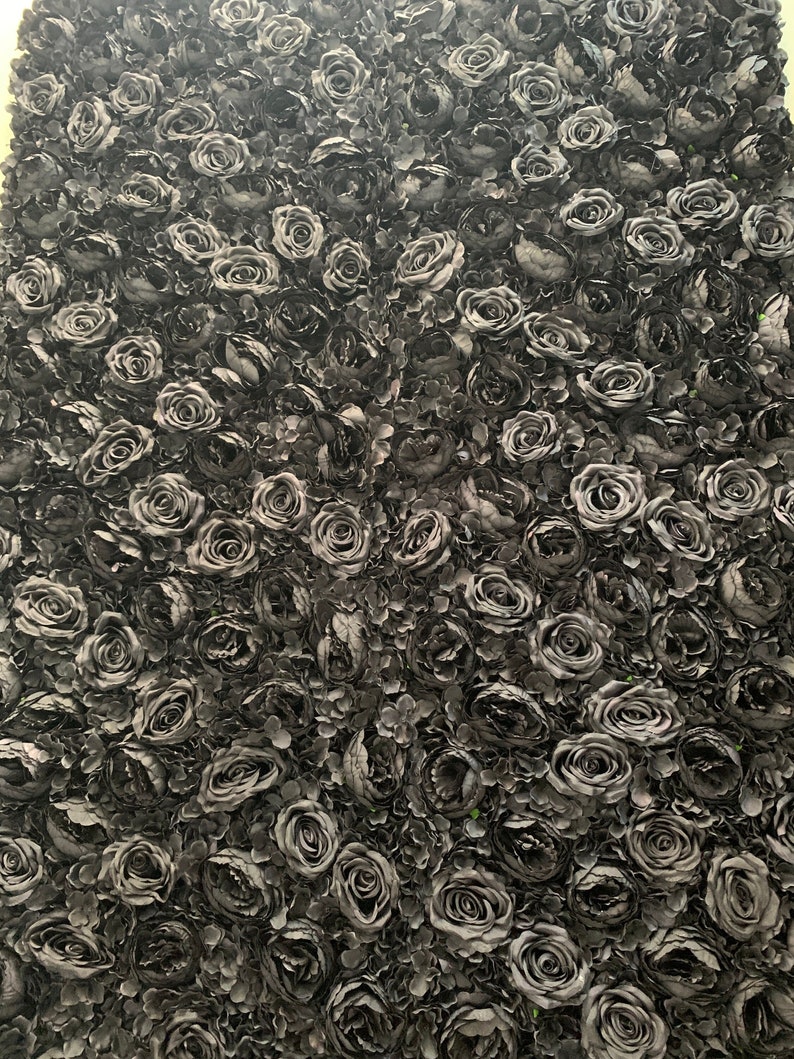 Popular Black Flower Wall for Wedding Photography Backdrop Special ...